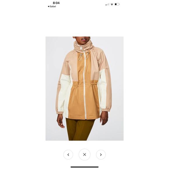 Bernardo | Jackets & Coats | Bernardo Colorblock Hooded Rain Water ...
